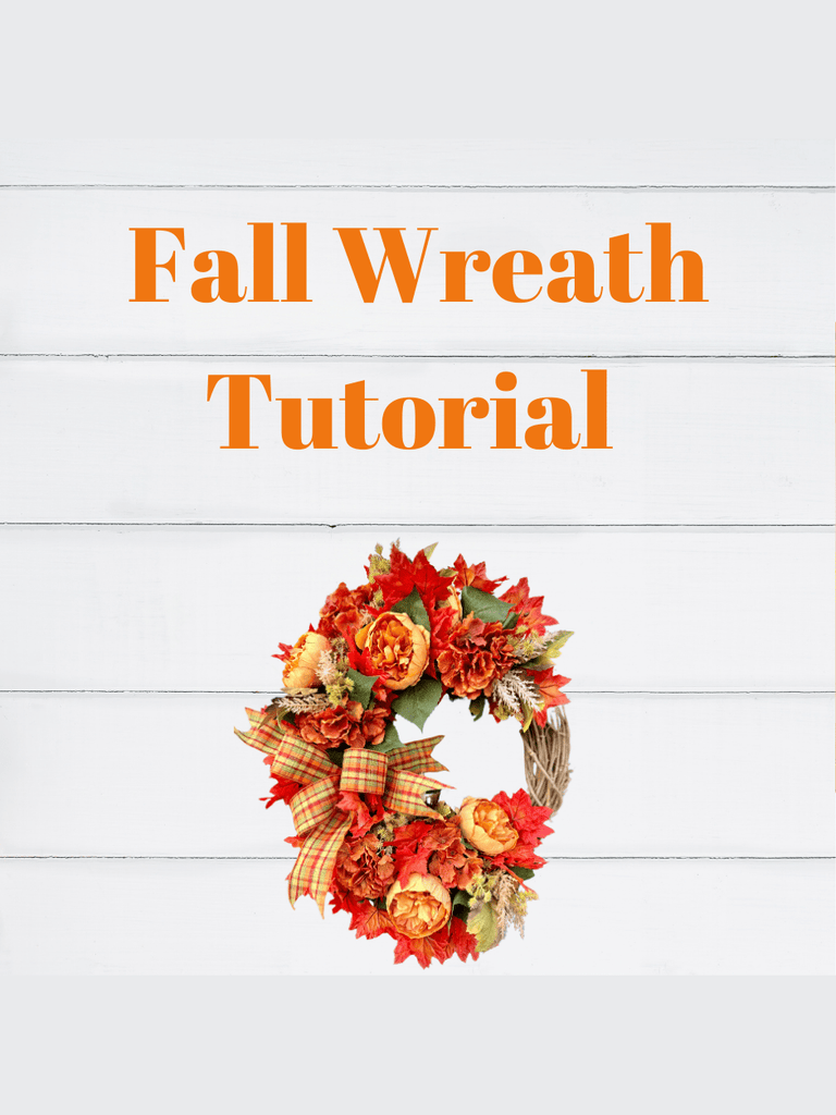 Fall Wreath Making Tutorial *Video Only – Enchanted Vines